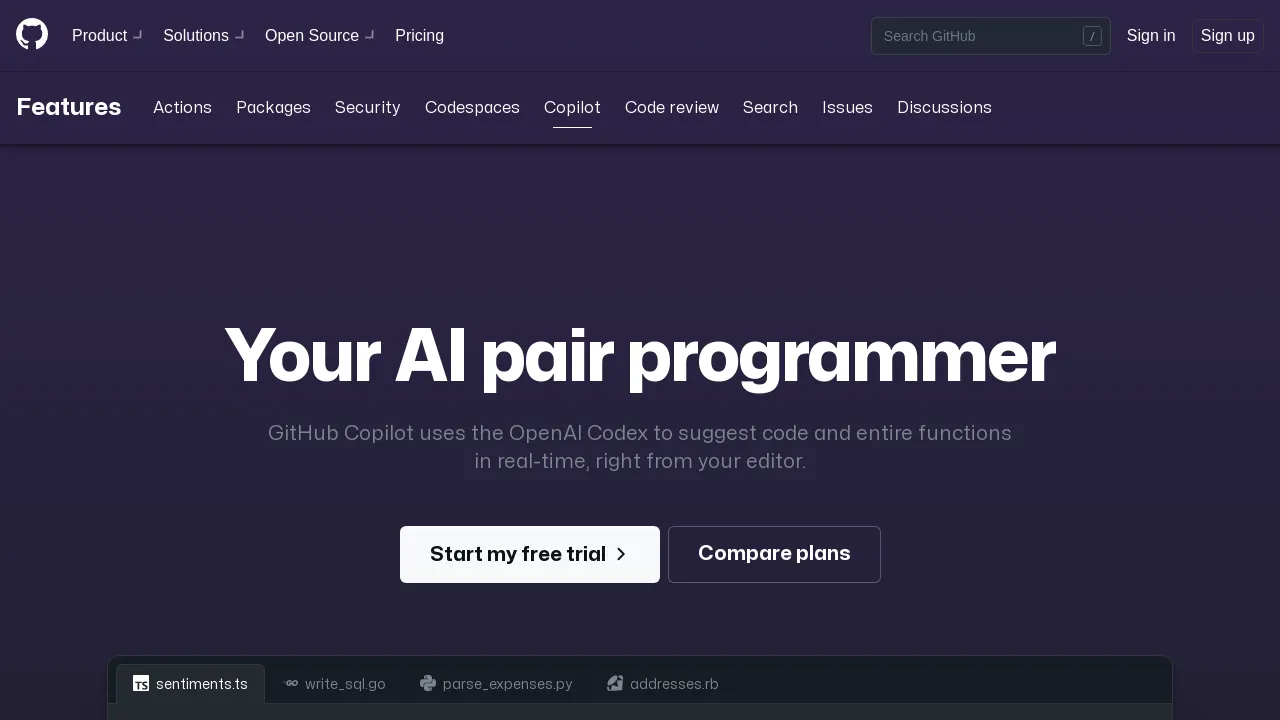 Github Copilot - BestofAI Github Copilot - BestofAI